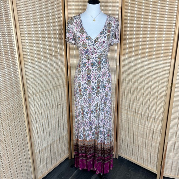 Patrons of Peace | Dresses | Patrons Of Peace Maxi Wrap Dress Boho ...
